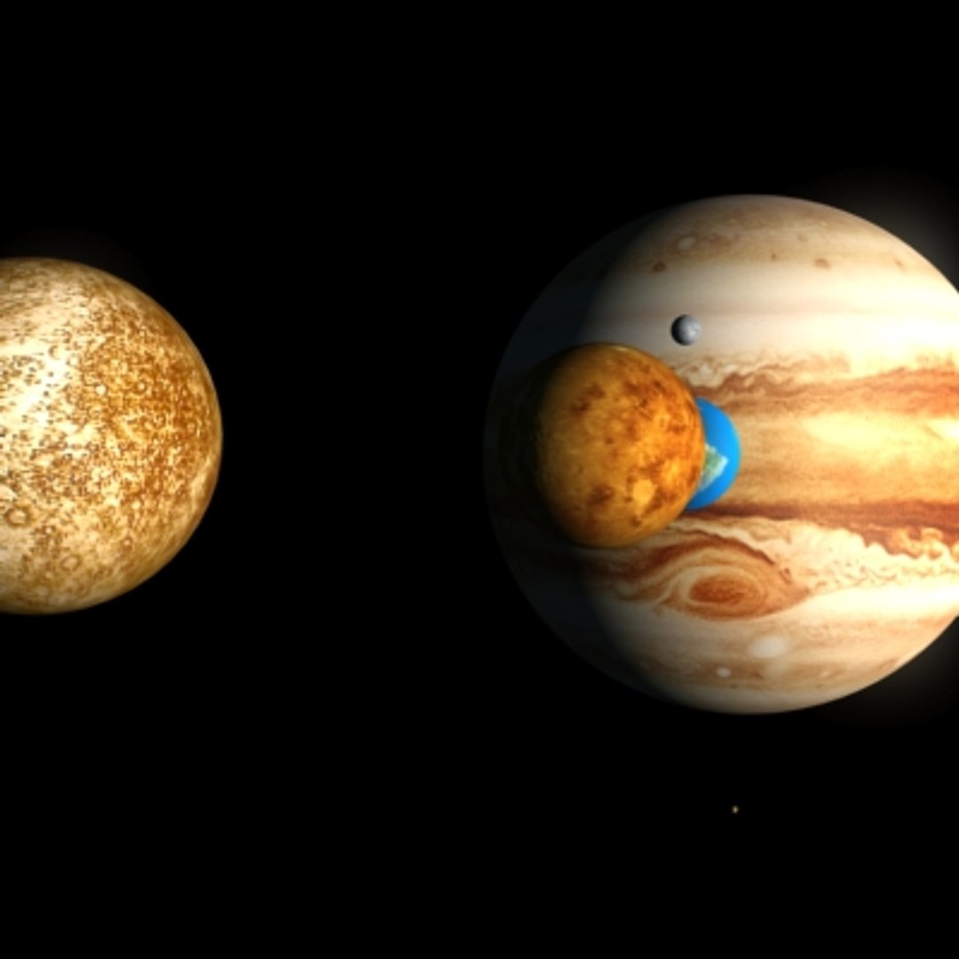 Solar Planets 3d Model