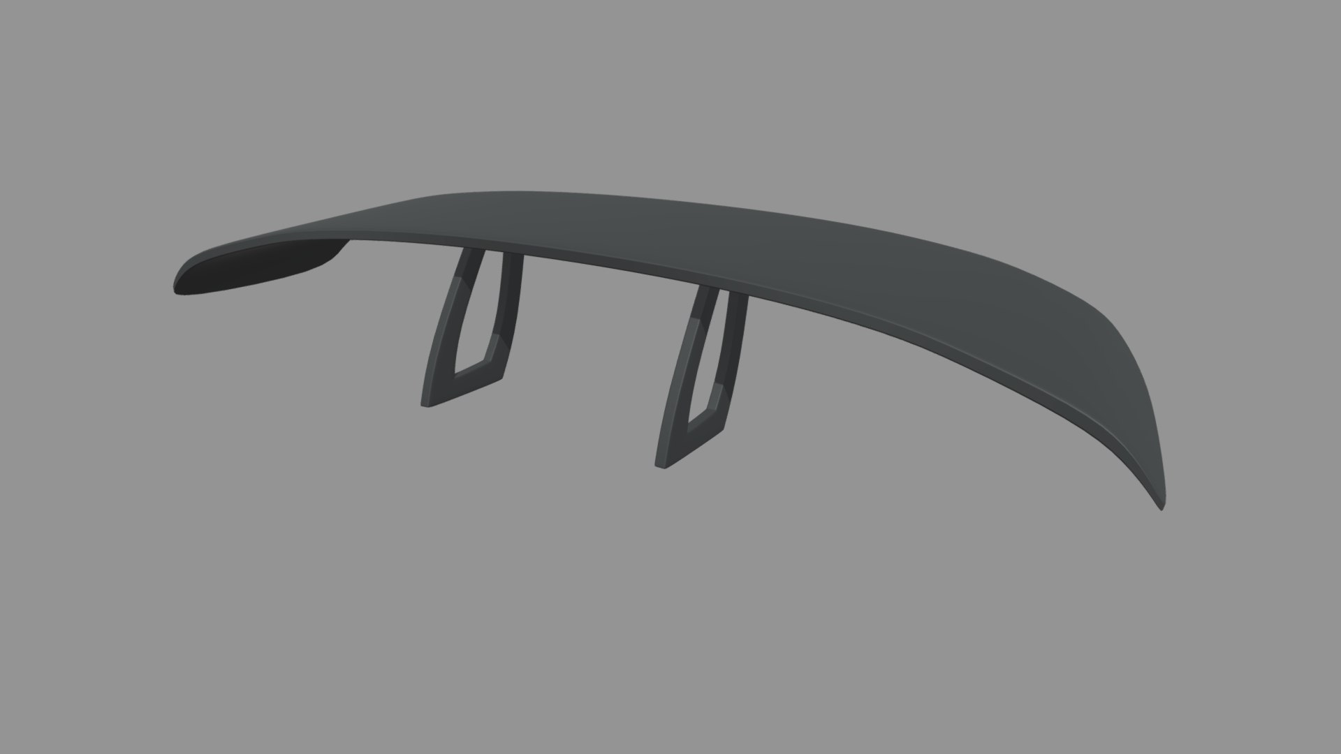 3D Car Spoiler 017 - TurboSquid 2143390