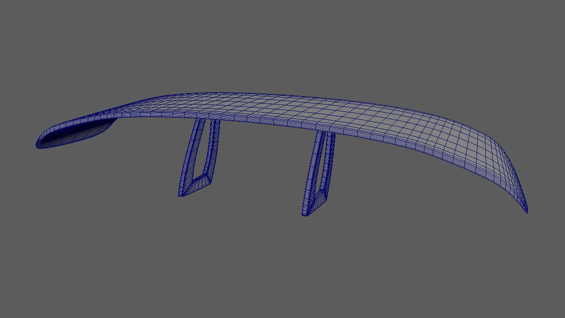 3D Car Spoiler 017 - TurboSquid 2143390