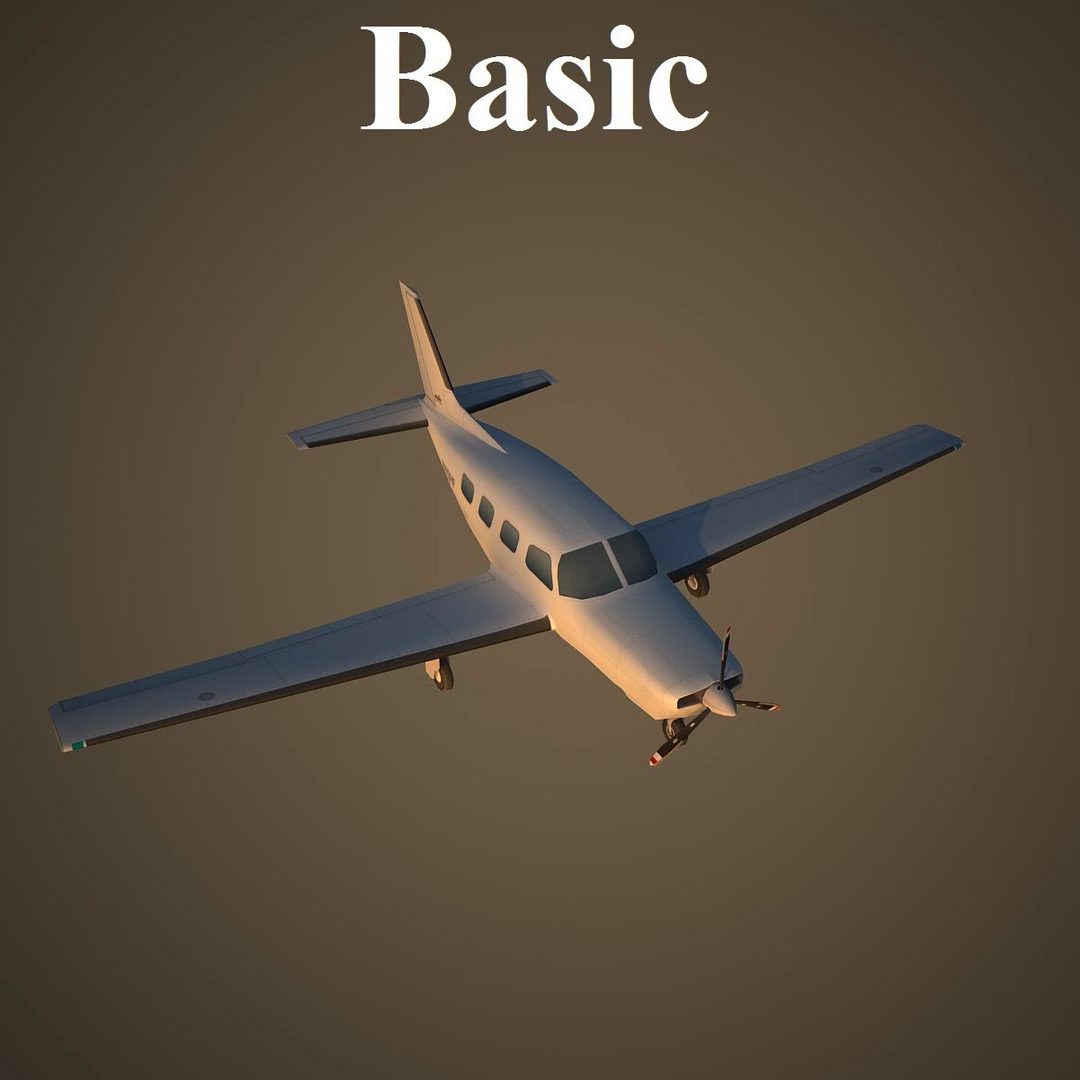 Max Piper Low-poly Aircraft