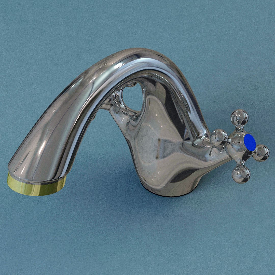 free bathroom mixers 3d model