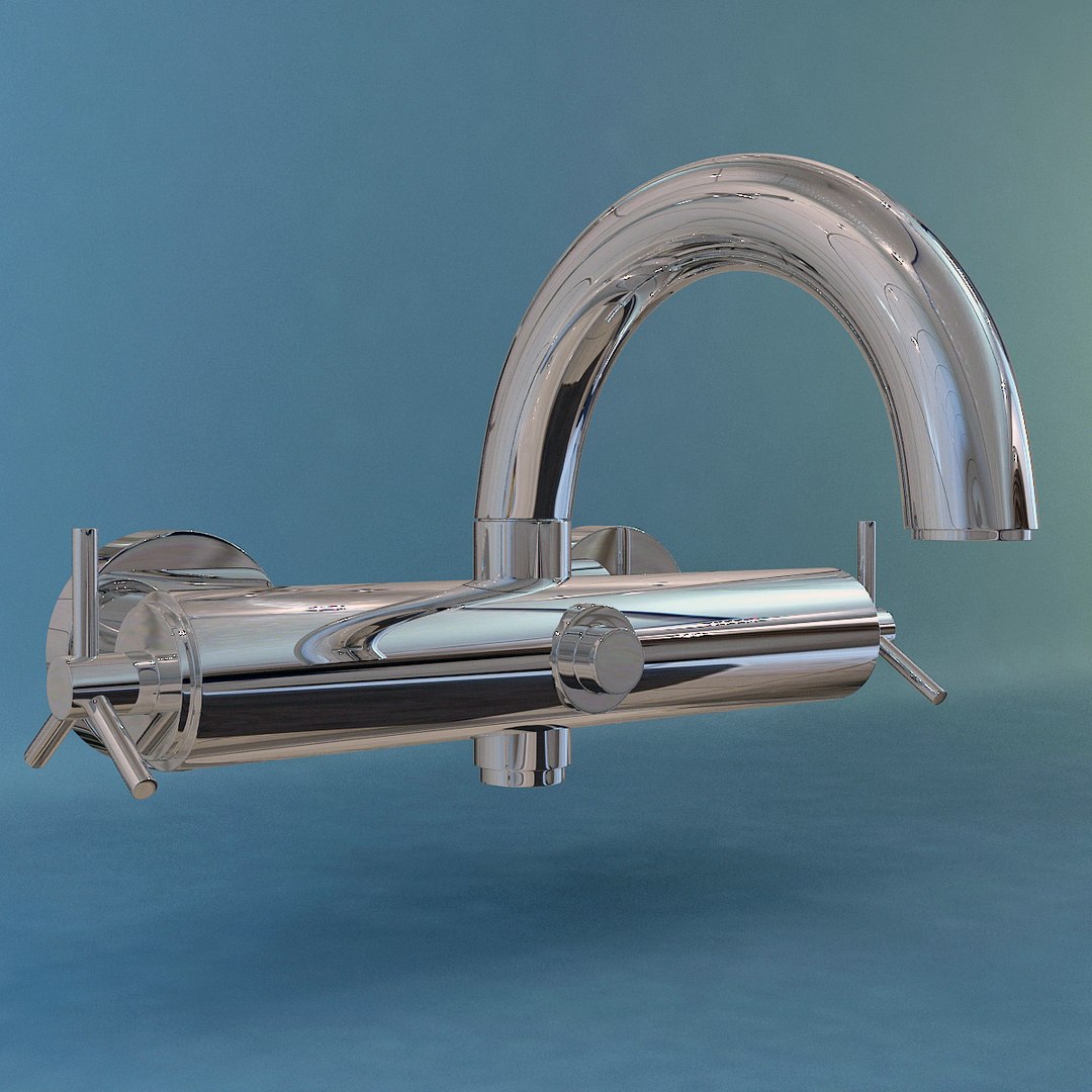 free bathroom mixers 3d model