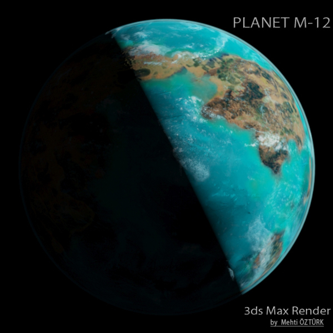 Planets M 3d Model