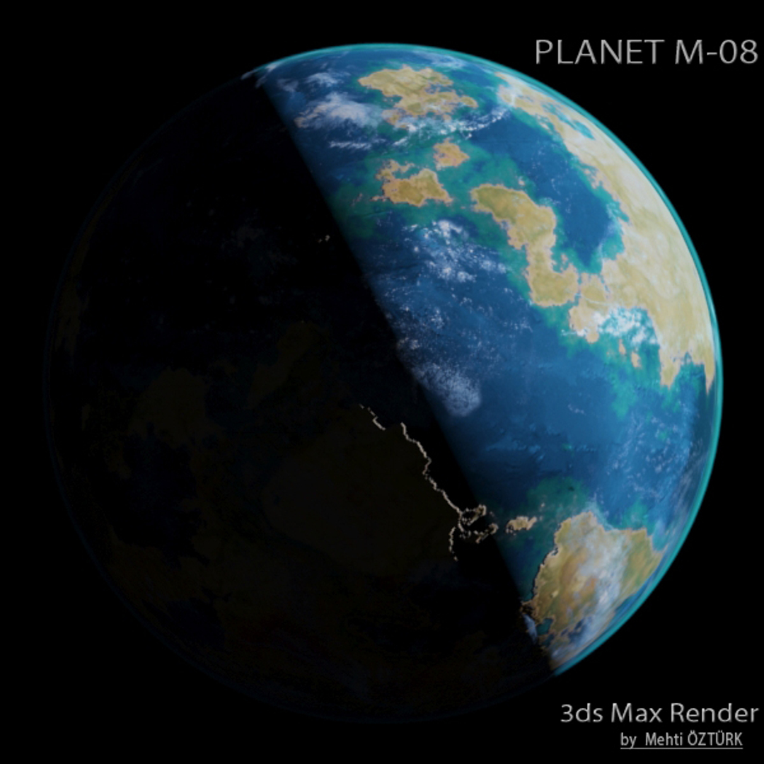 Planets M 3d Model