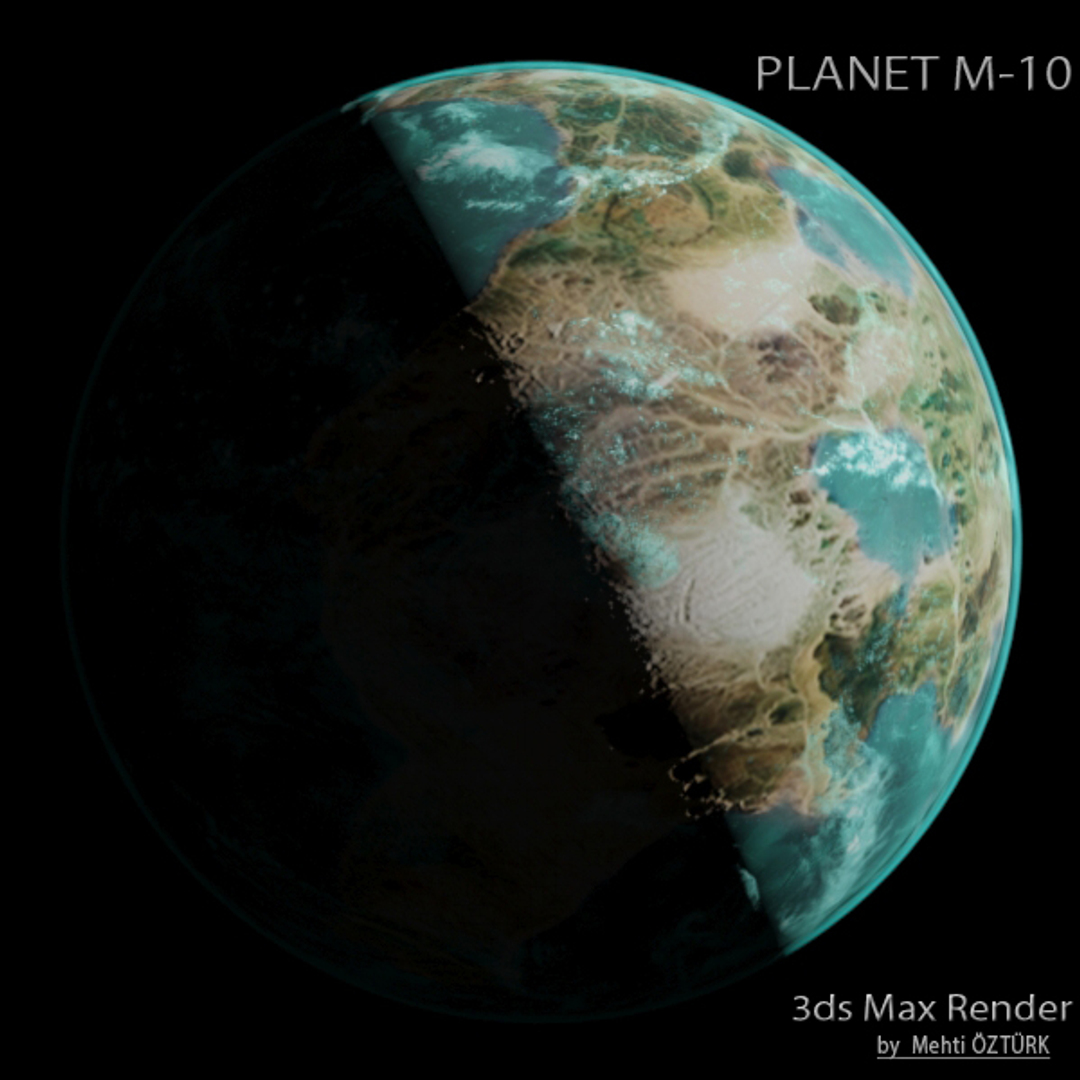 Planets M 3d Model