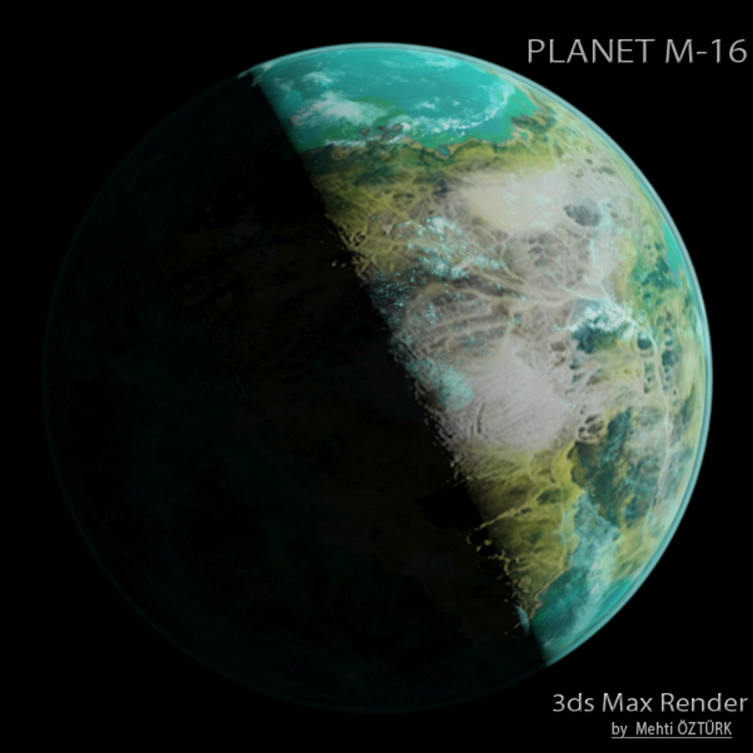 Planets M 3d Model