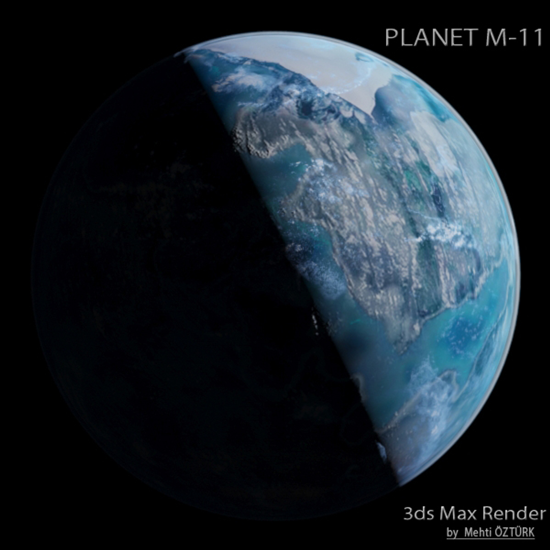 Planets M 3d Model