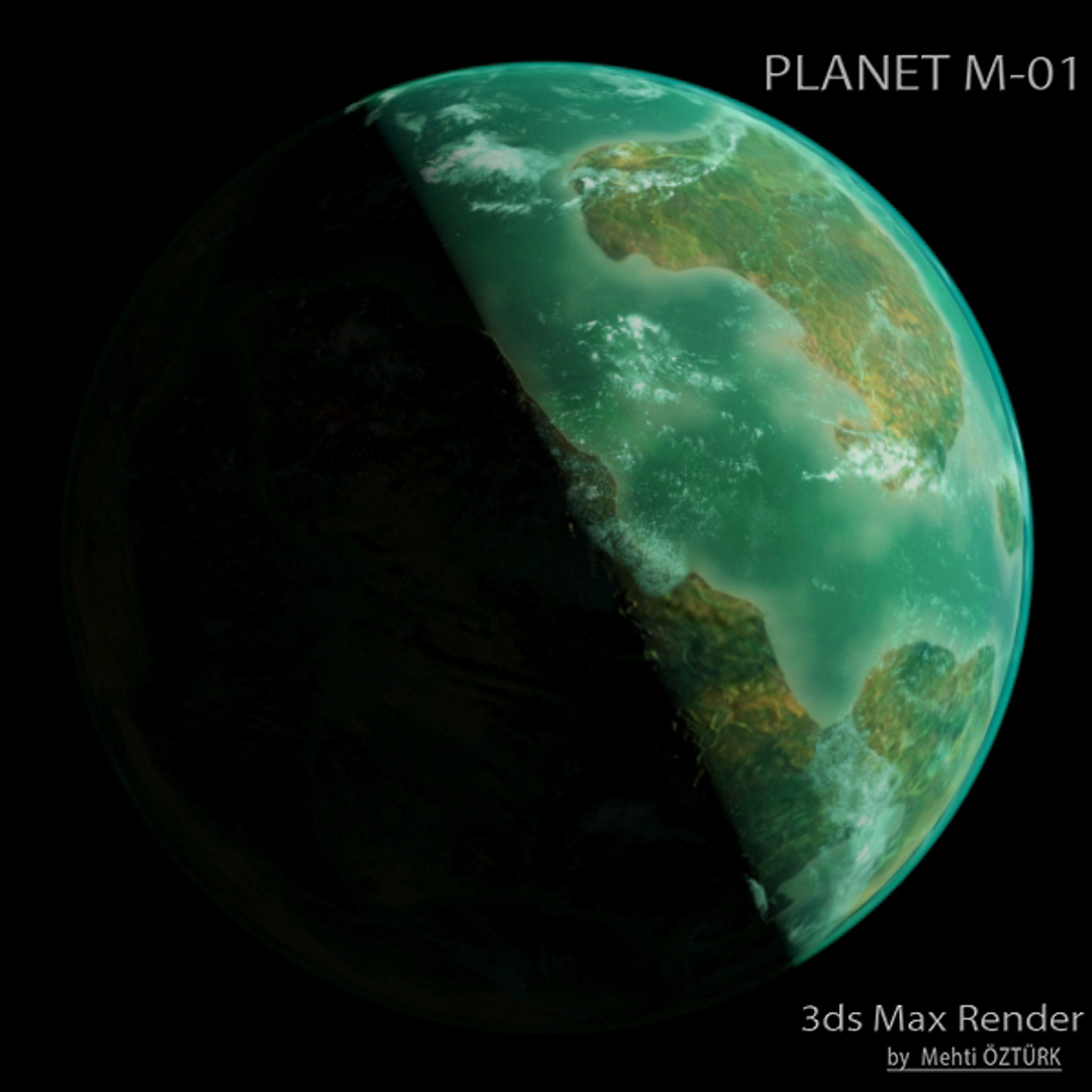 Planets M 3d Model