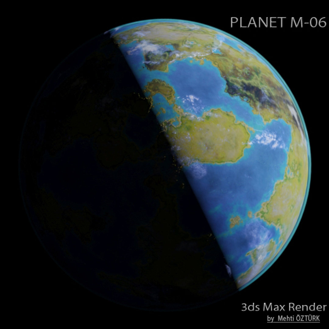 Planets M 3d Model