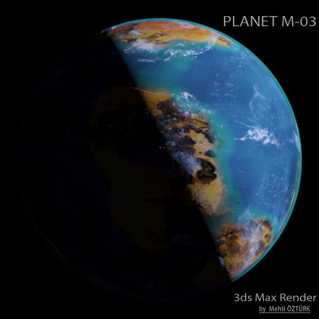 Planets M 3d Model