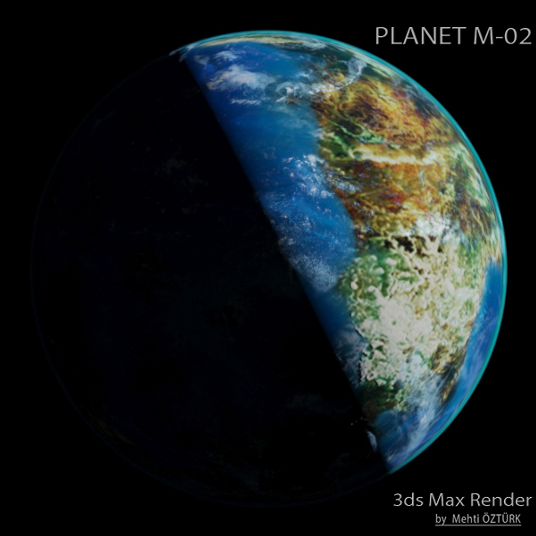 Planets M 3d Model