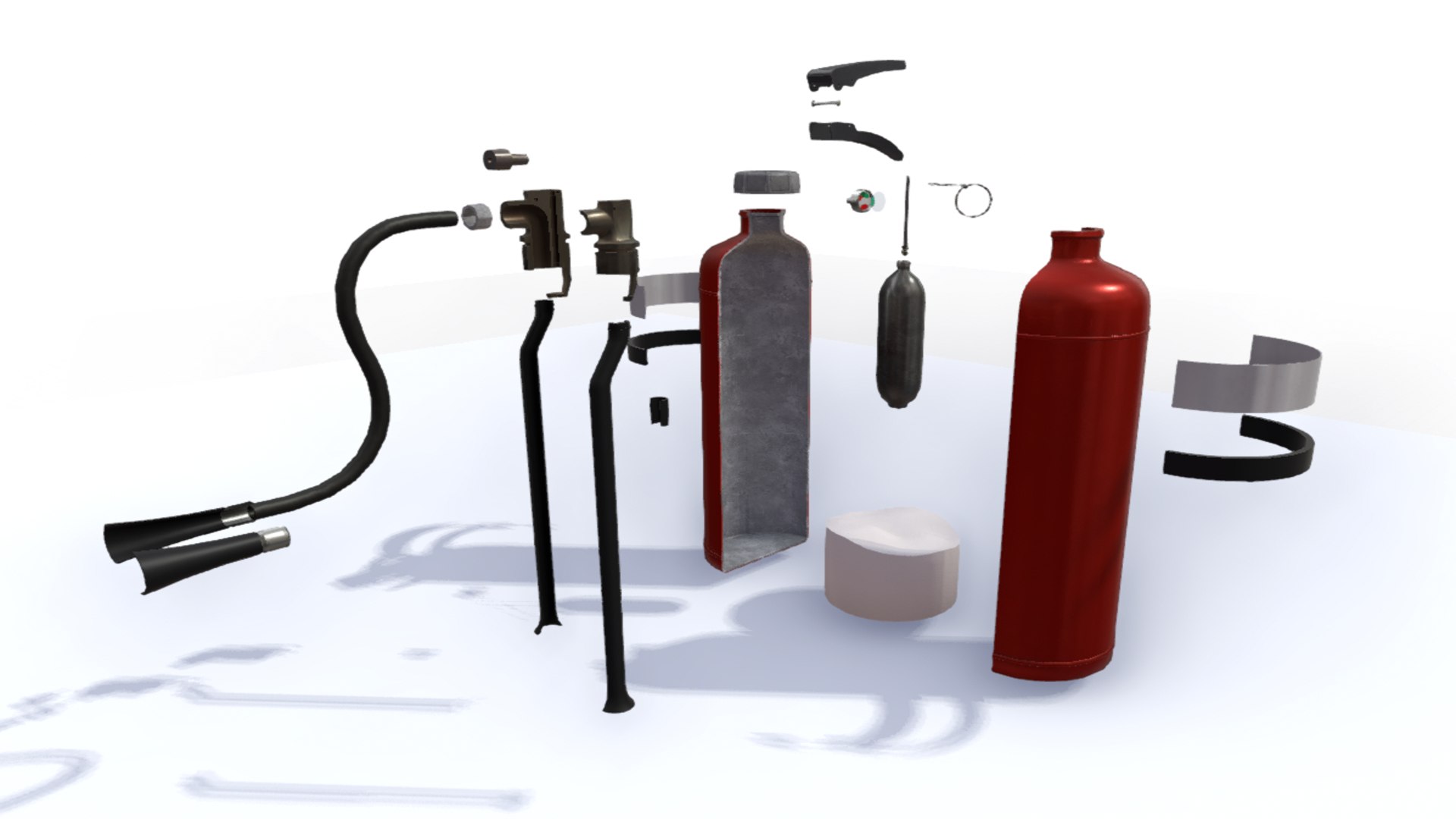 Fire Extinguisher 3D Model - TurboSquid 1861472
