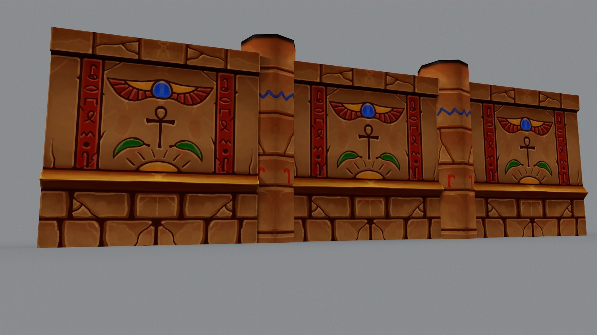 3D Model Tiny Dungeons Egypt - TurboSquid 2178306