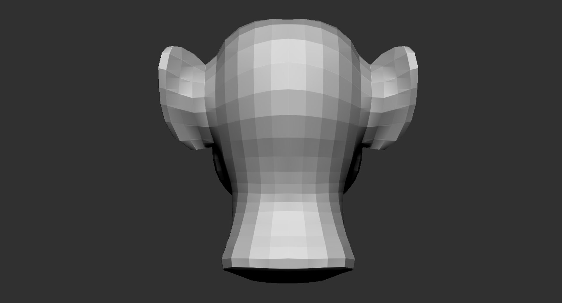 Monkey Head Base Mesh 3D Model - TurboSquid 1430797