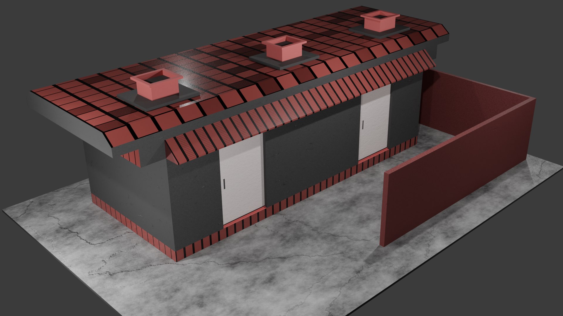 3D Public Toilet - TurboSquid 2268576