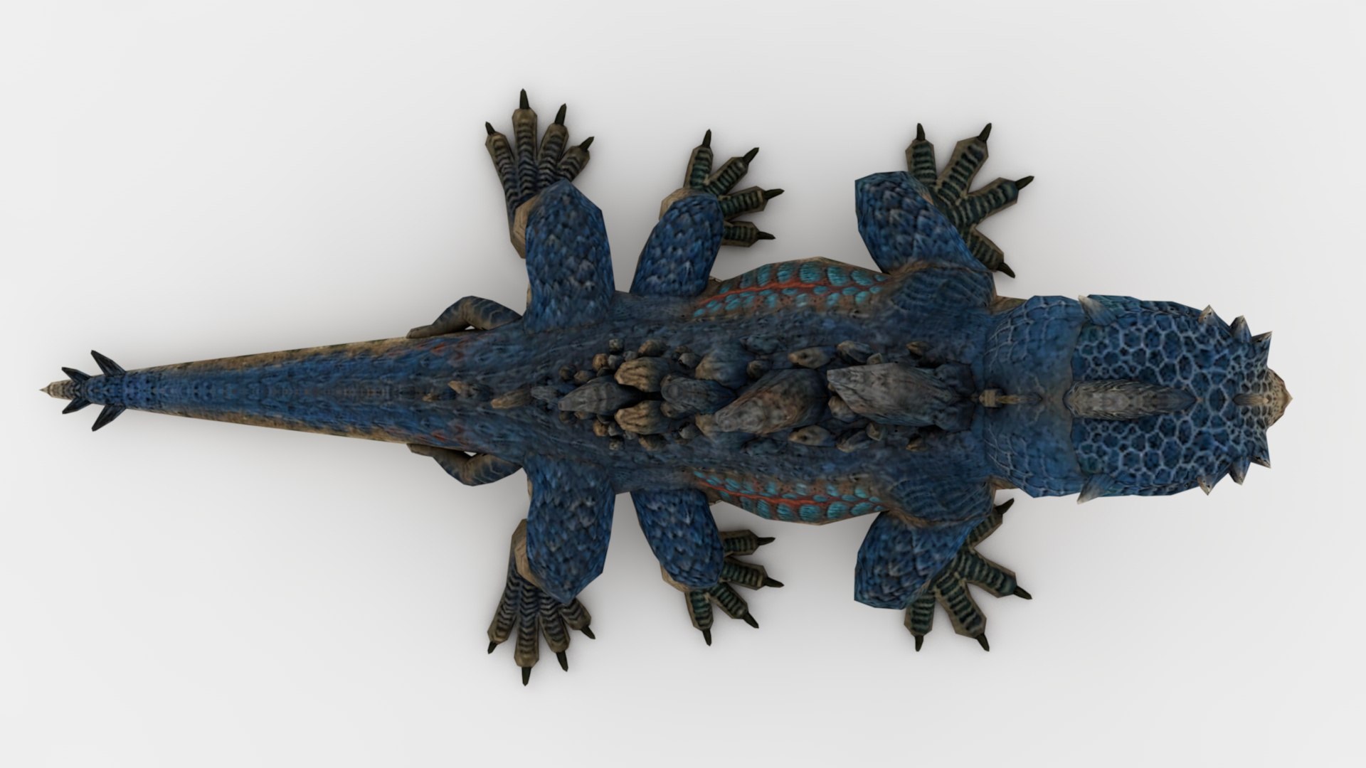 3in1 Basilisk Rigged And Animated 3D Model - TurboSquid 2343881