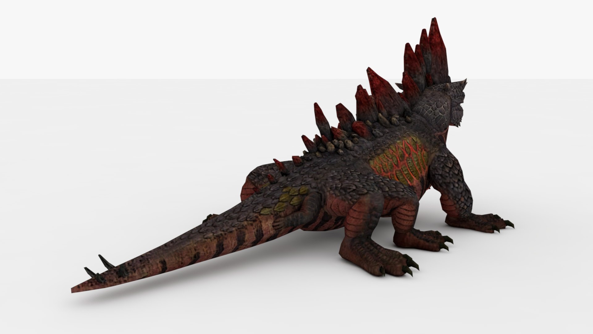 3in1 Basilisk Rigged And Animated 3D Model - TurboSquid 2343881