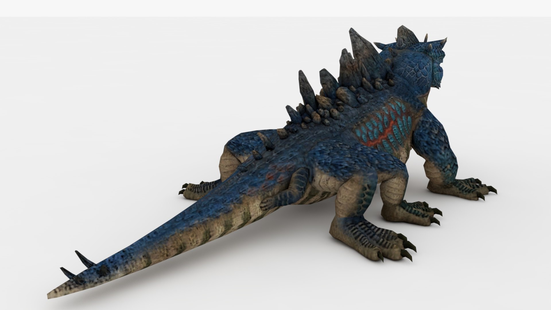 3in1 Basilisk Rigged And Animated 3D Model - TurboSquid 2343881
