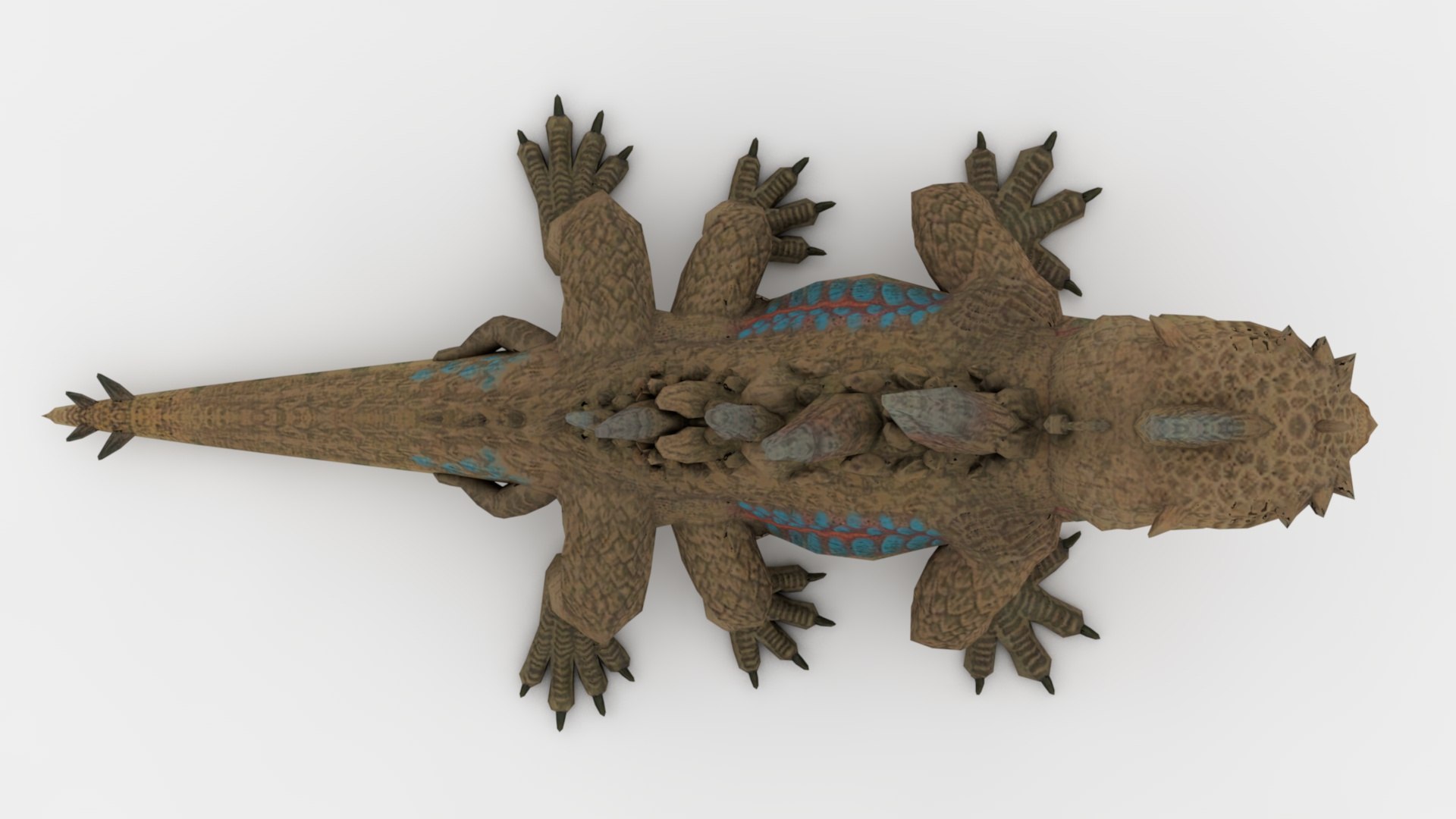 3in1 Basilisk Rigged And Animated 3D Model - TurboSquid 2343881