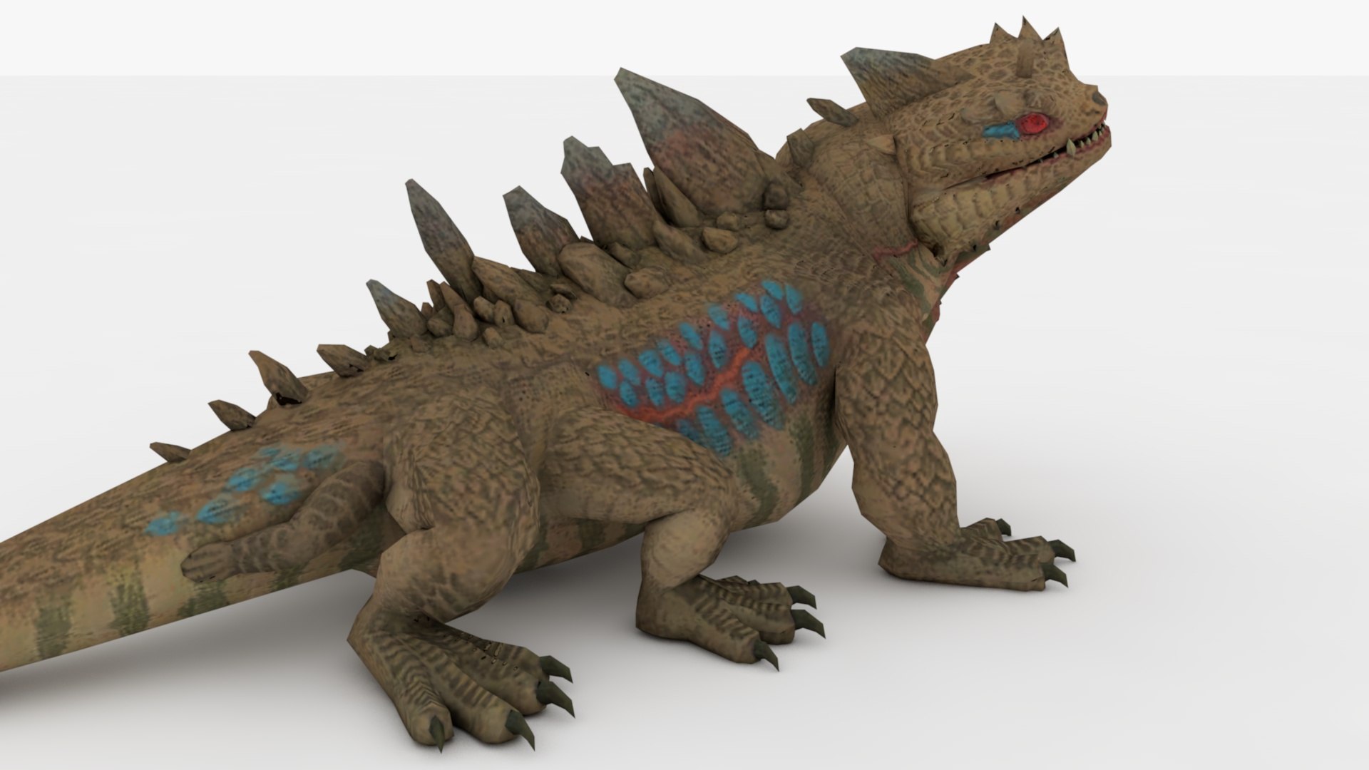 3in1 Basilisk Rigged And Animated 3D Model - TurboSquid 2343881