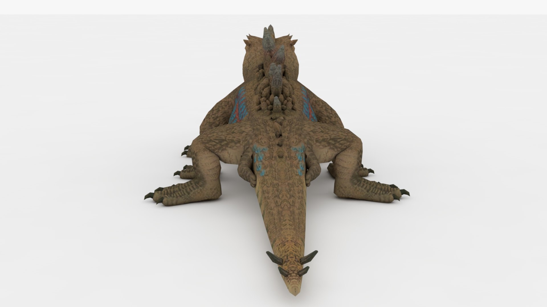 3in1 Basilisk Rigged And Animated 3D Model - TurboSquid 2343881