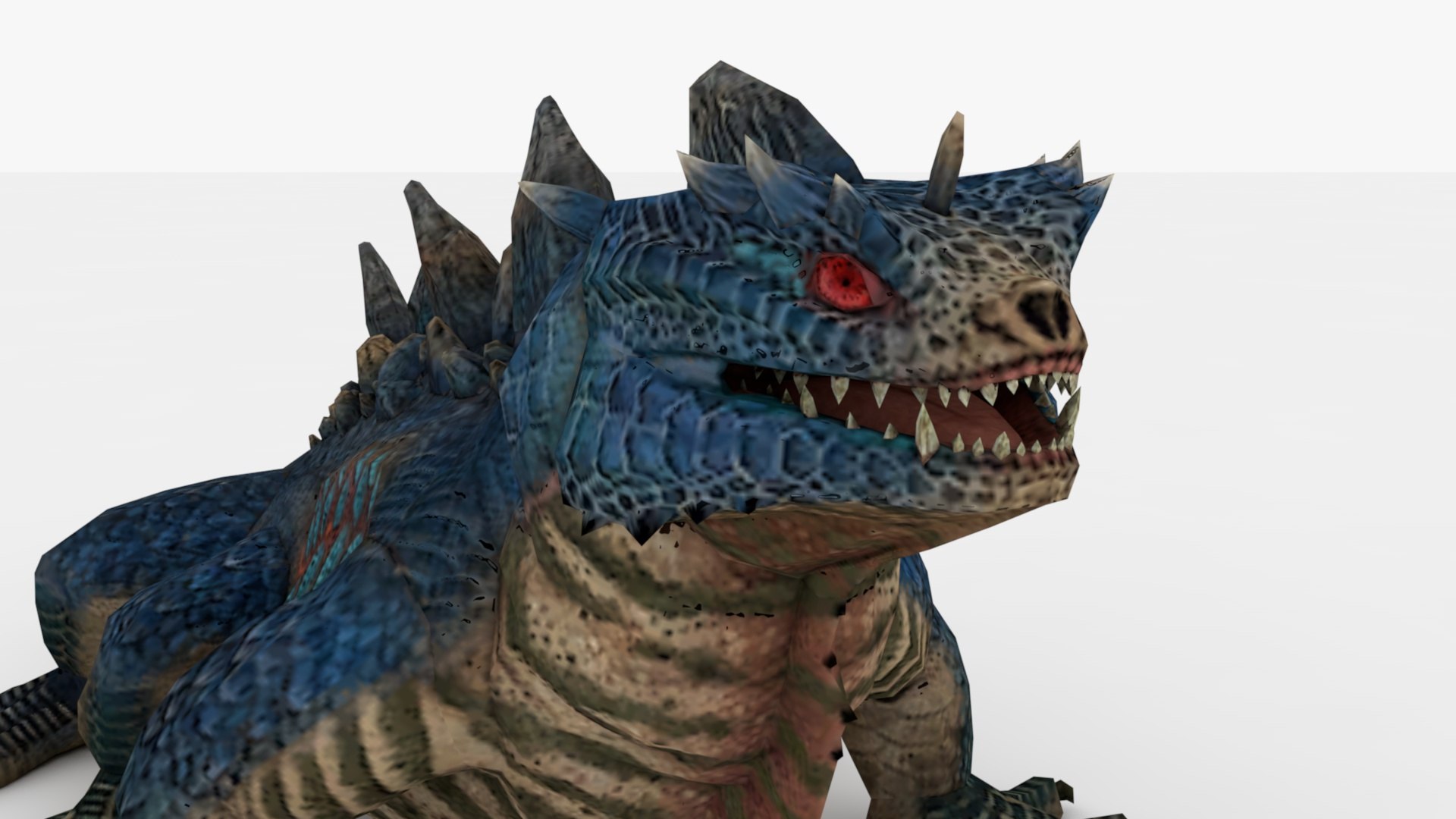 3in1 Basilisk Rigged And Animated 3D Model - TurboSquid 2343881