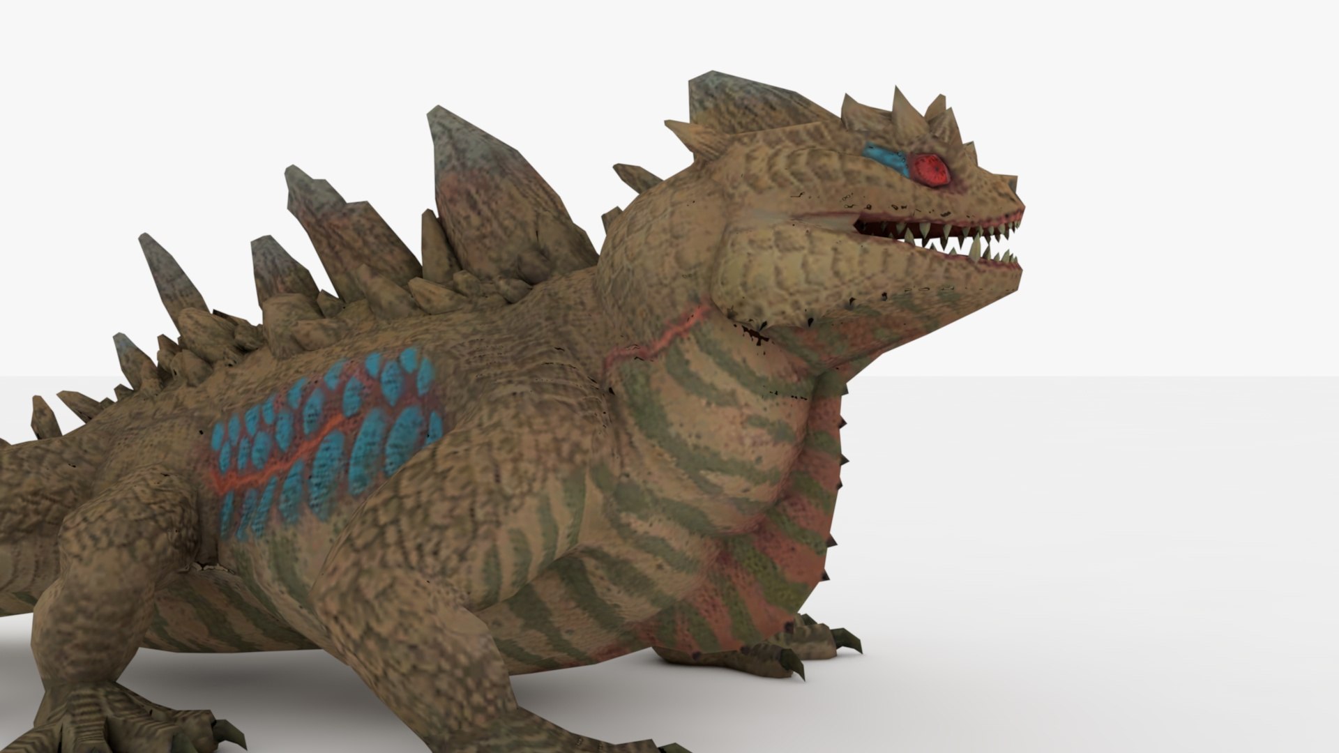3in1 Basilisk Rigged And Animated 3D Model - TurboSquid 2343881