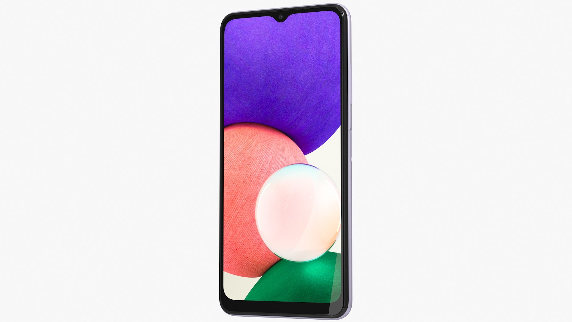 Samsung Galaxy A22 5G Violet 3D Model - TurboSquid 1751968