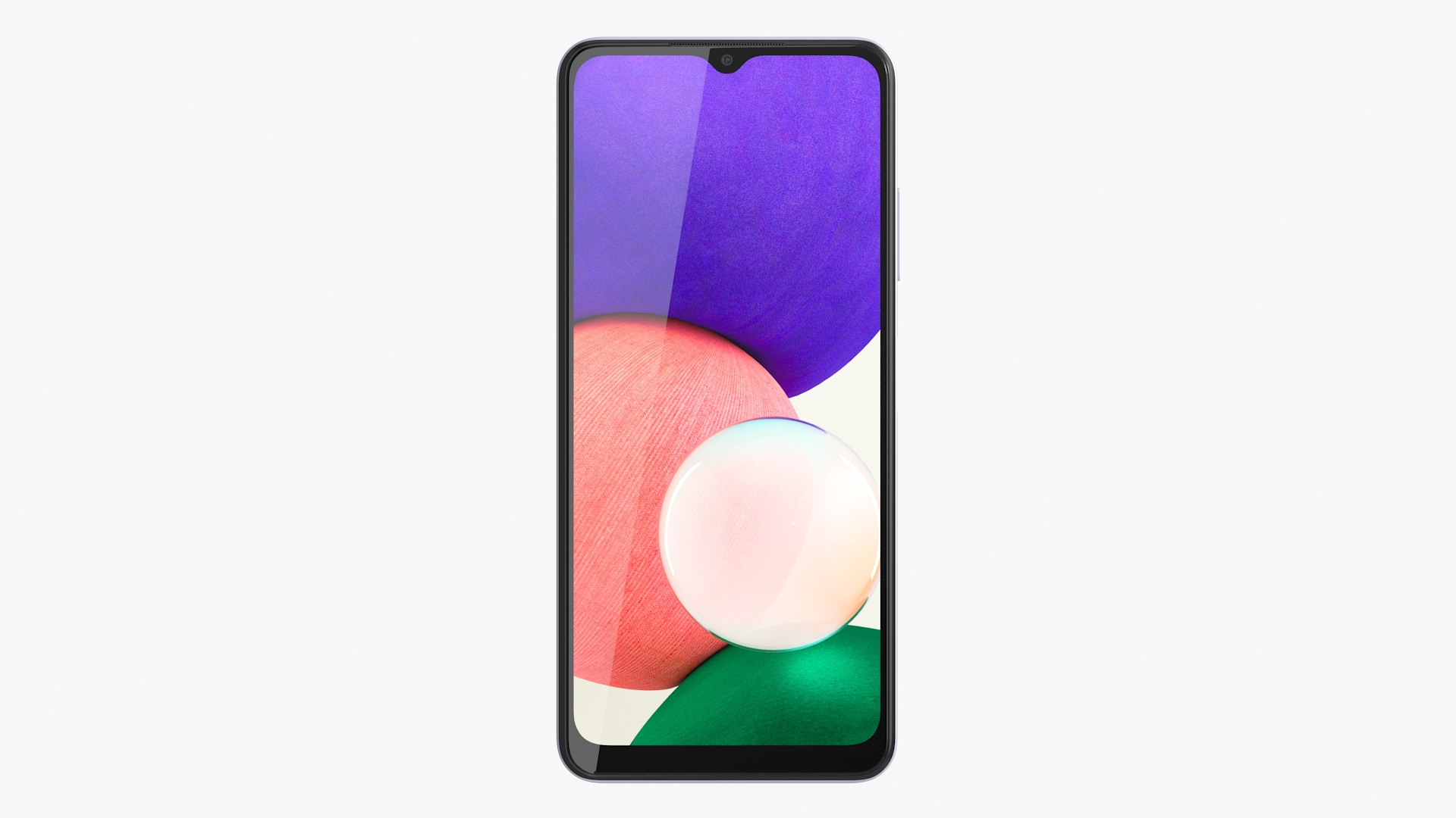 Samsung Galaxy A22 5G Violet 3D Model - TurboSquid 1751968