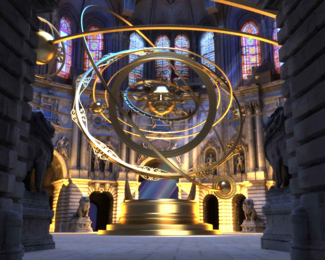 Planetarium Scan 3D Model - TurboSquid 1650557