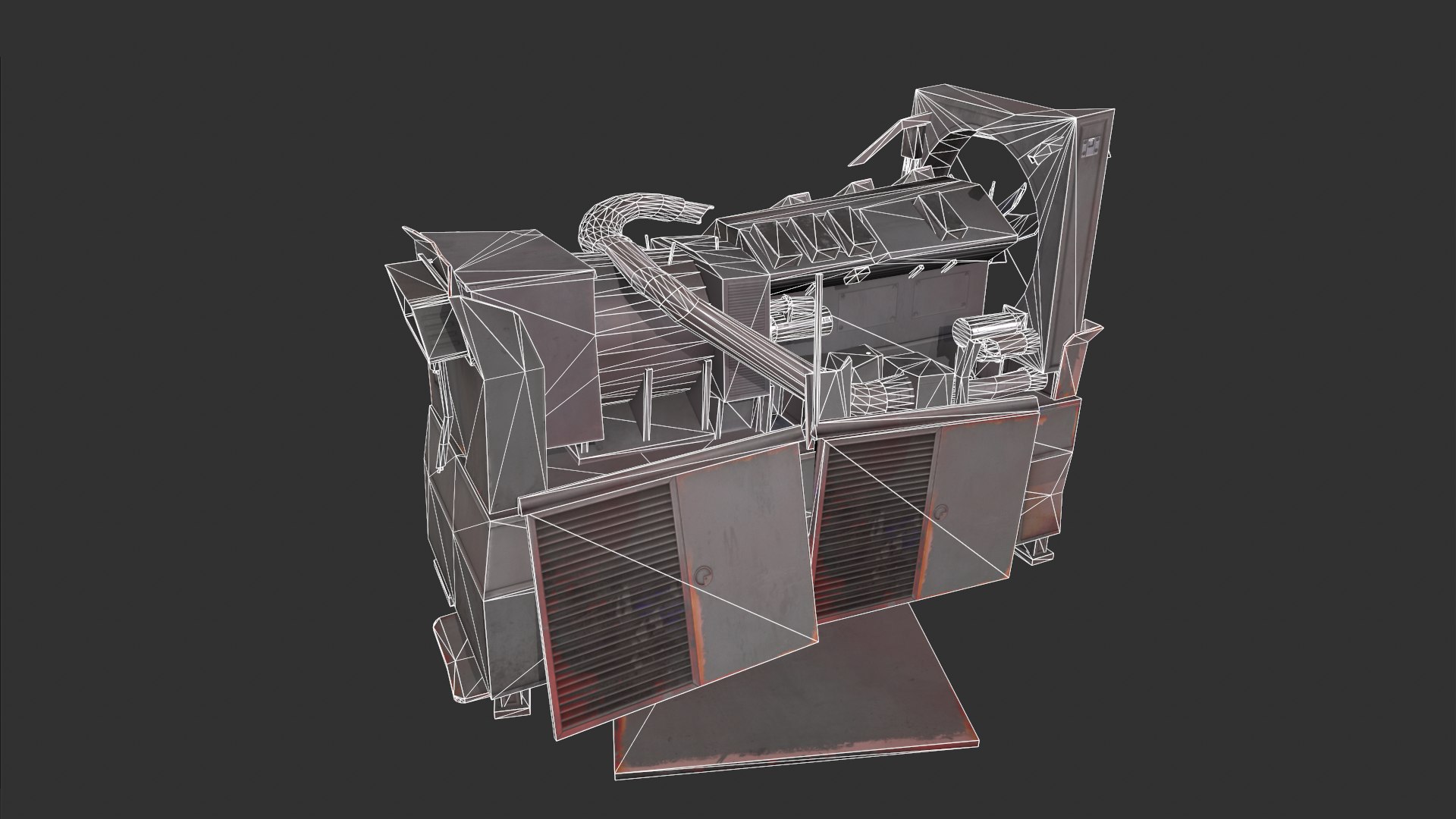 Broken Generator 3D model - TurboSquid 1946832