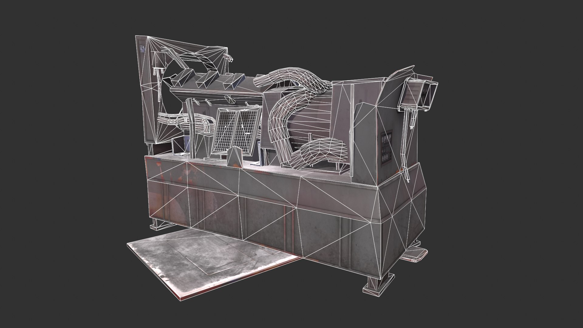 Broken Generator 3D model - TurboSquid 1946832