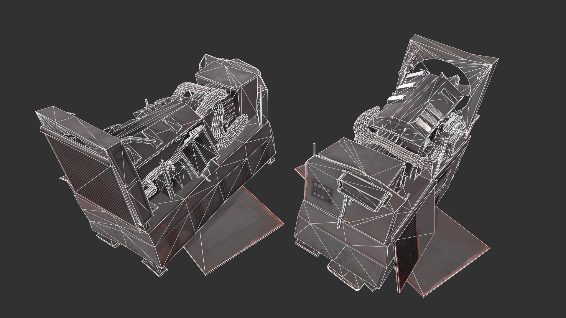 Broken Generator 3D model - TurboSquid 1946832