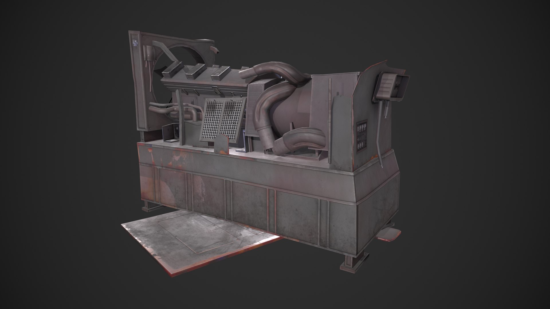 Broken Generator 3D model - TurboSquid 1946832