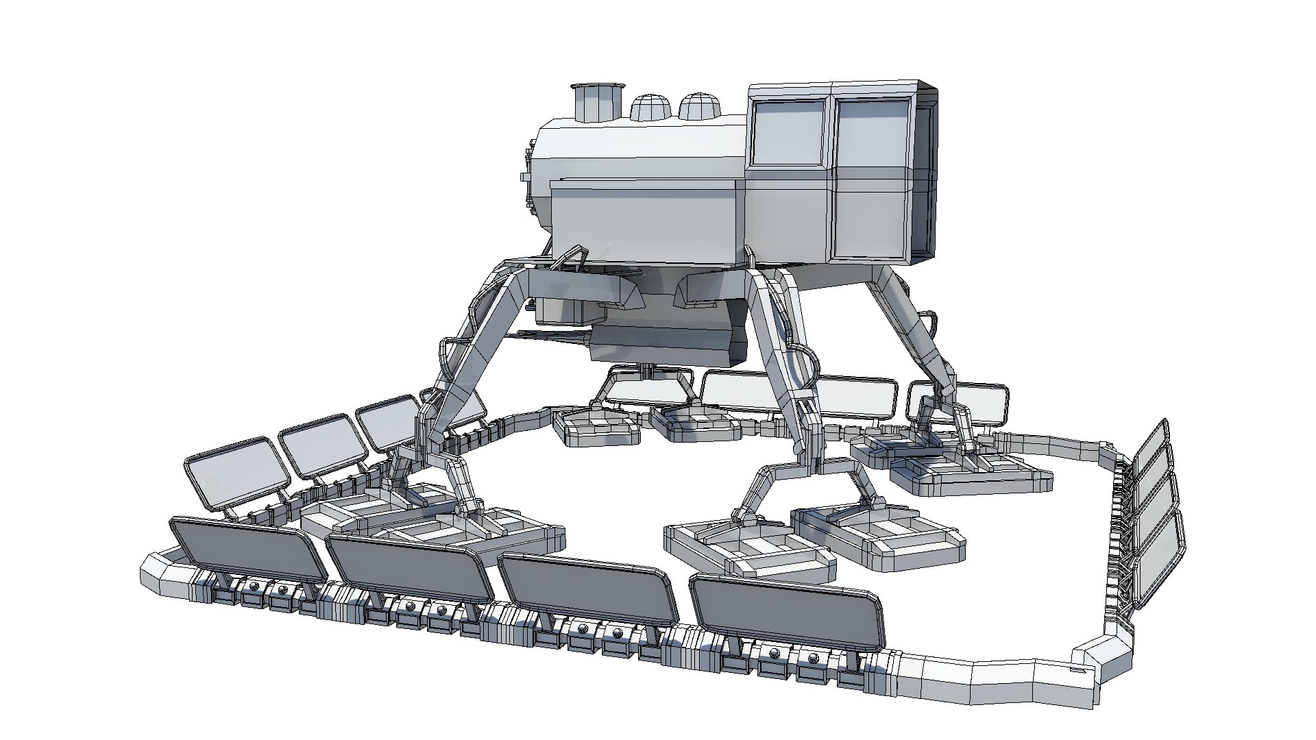 3D Factory Machine - TurboSquid 1740988