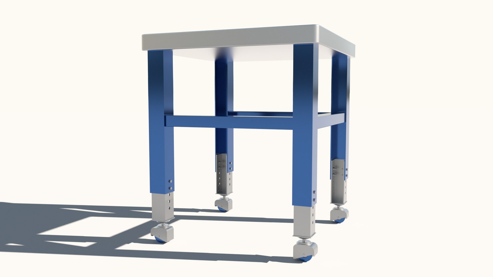 3D Industrial Table Model - TurboSquid 1534193