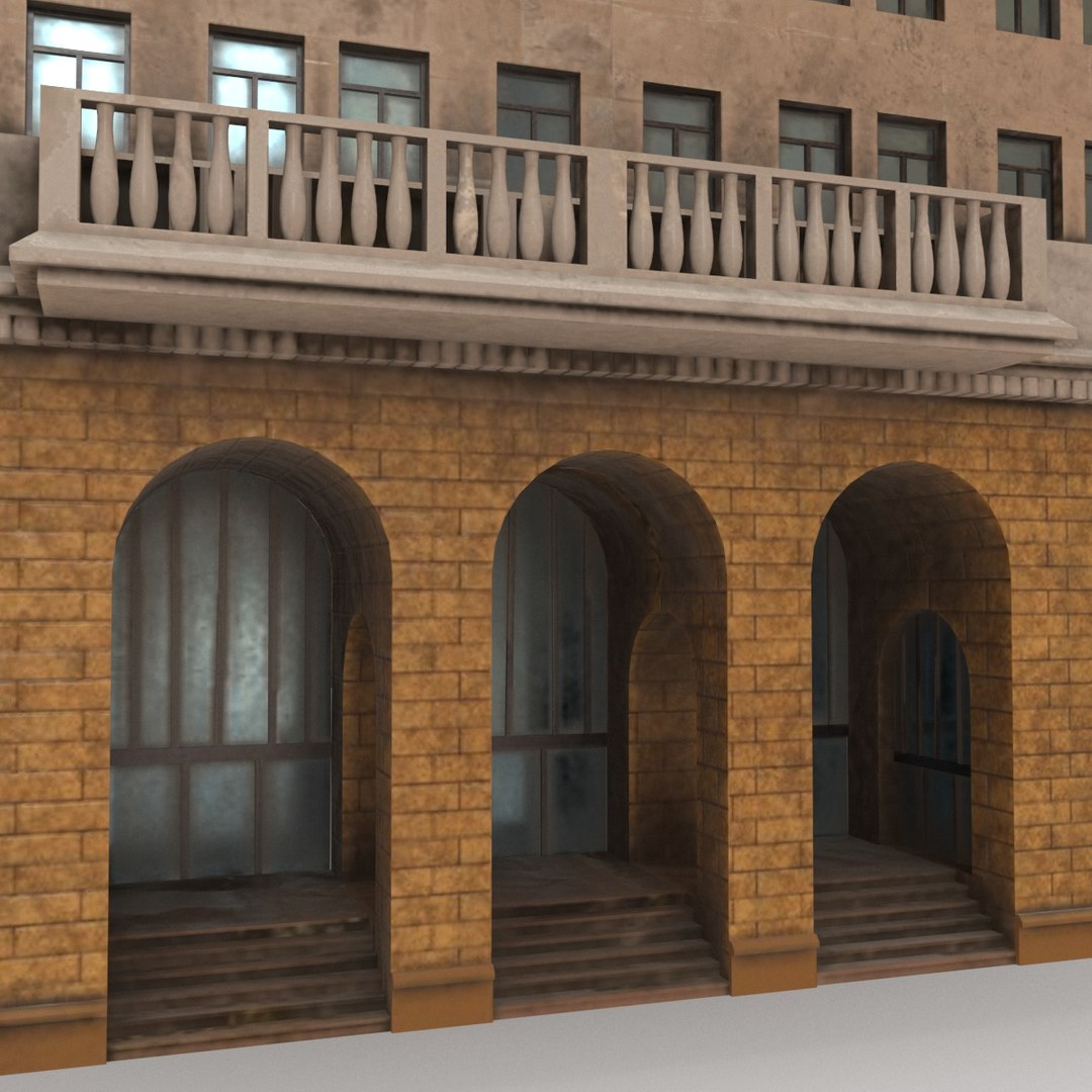 Building Pbr 3D Model - TurboSquid 1544890