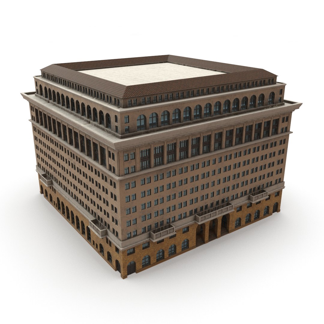 Building Pbr 3D Model - TurboSquid 1544890