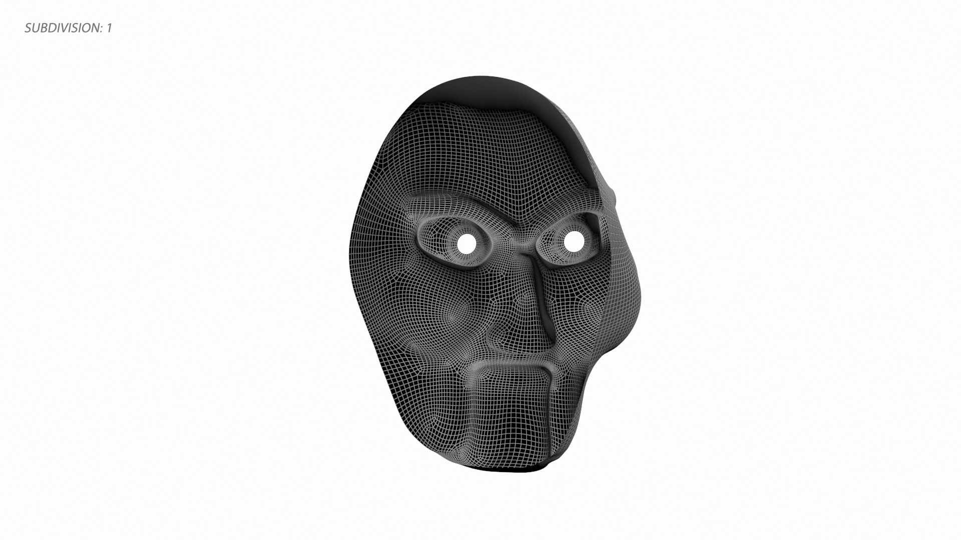 3D Billy The Doll Saw Mask - TurboSquid 1788822