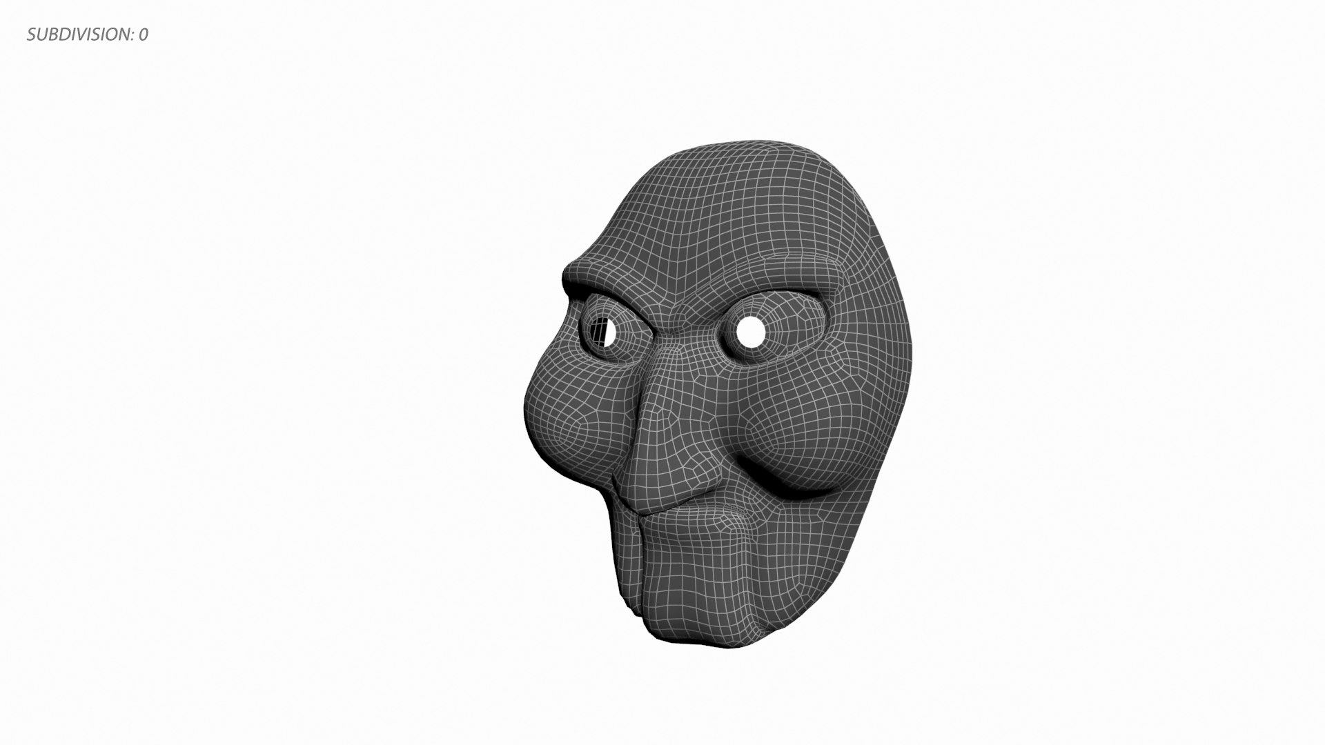 3D Billy The Doll Saw Mask - TurboSquid 1788822