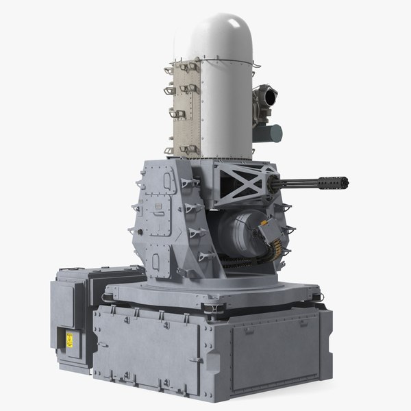 Mark 15 Phalanx Close-In Weapon System Marine 3D 모델 - TurboSquid 2102978