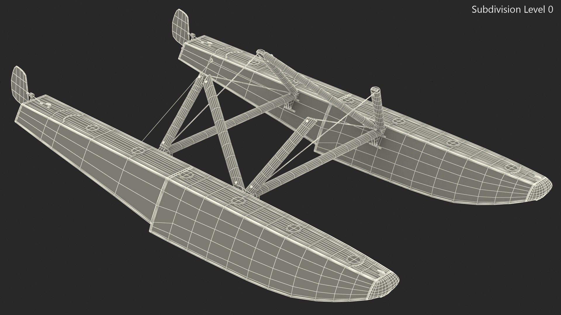 3D seaplane floats planes - TurboSquid 1545703