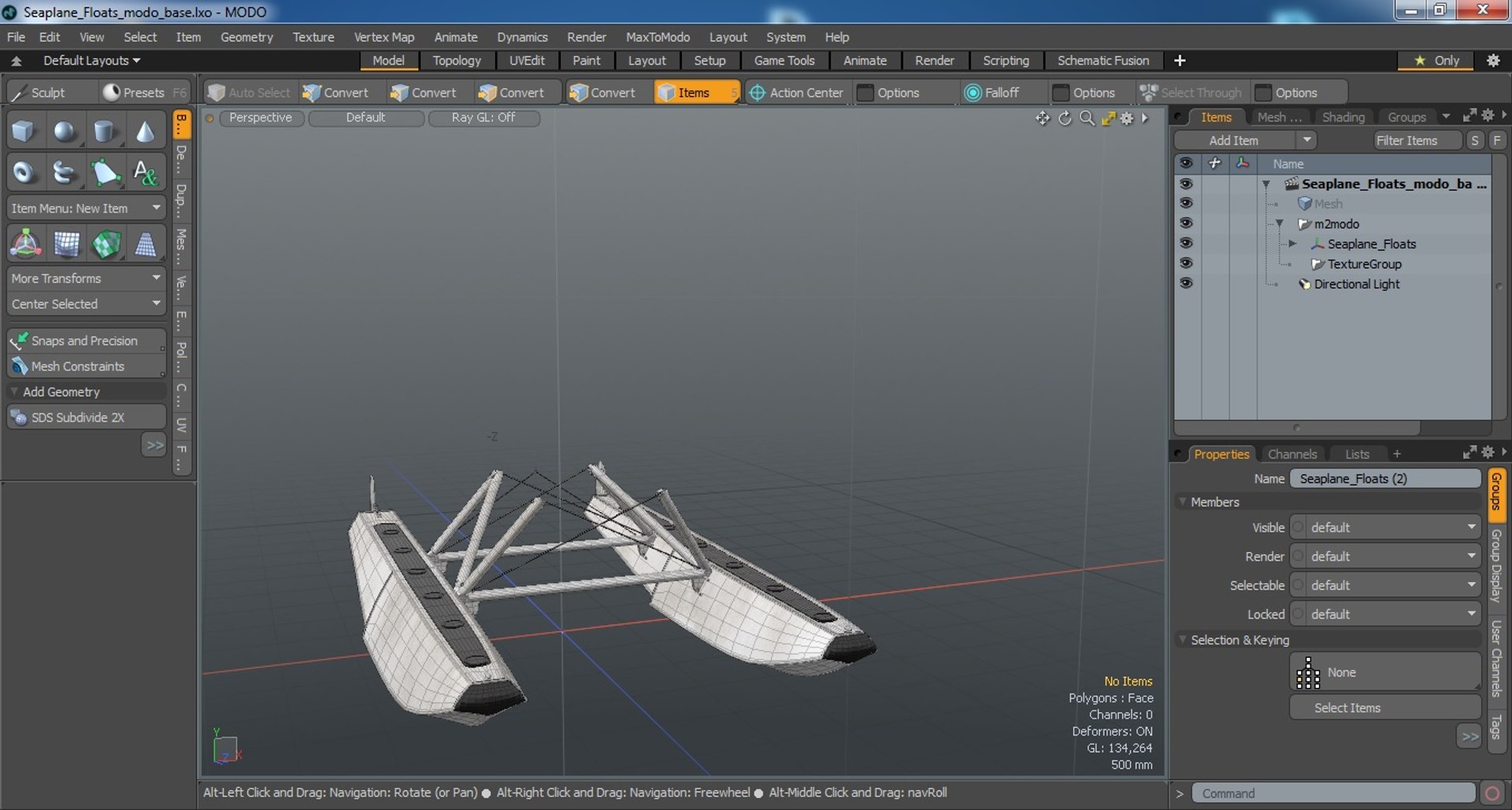 3D seaplane floats planes - TurboSquid 1545703