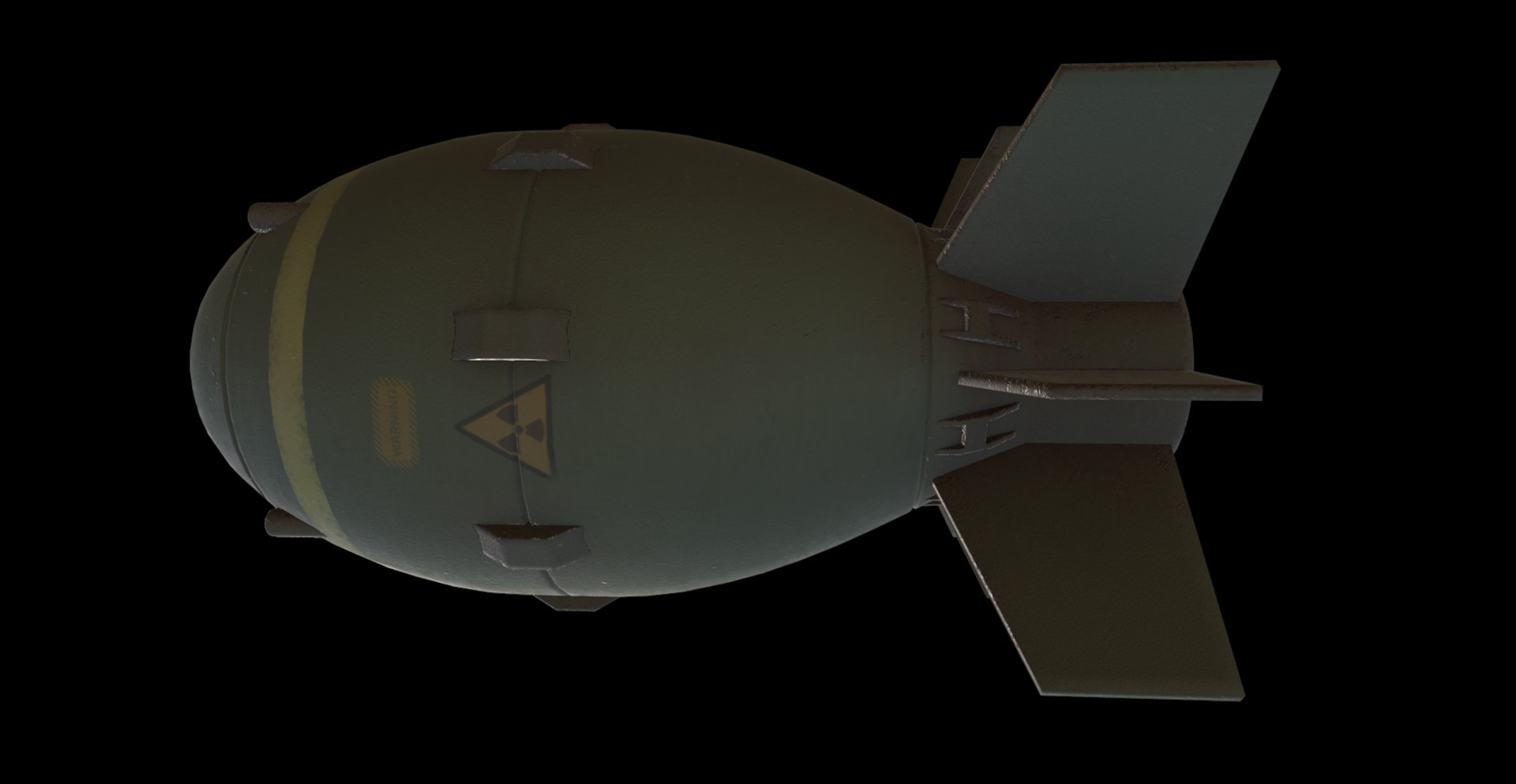 Atomic Bomb 01 3D Model - TurboSquid 2275637