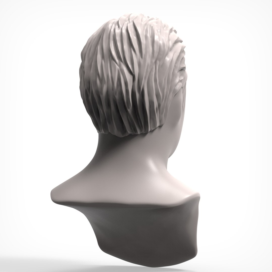 3d Model Man Hairstyle