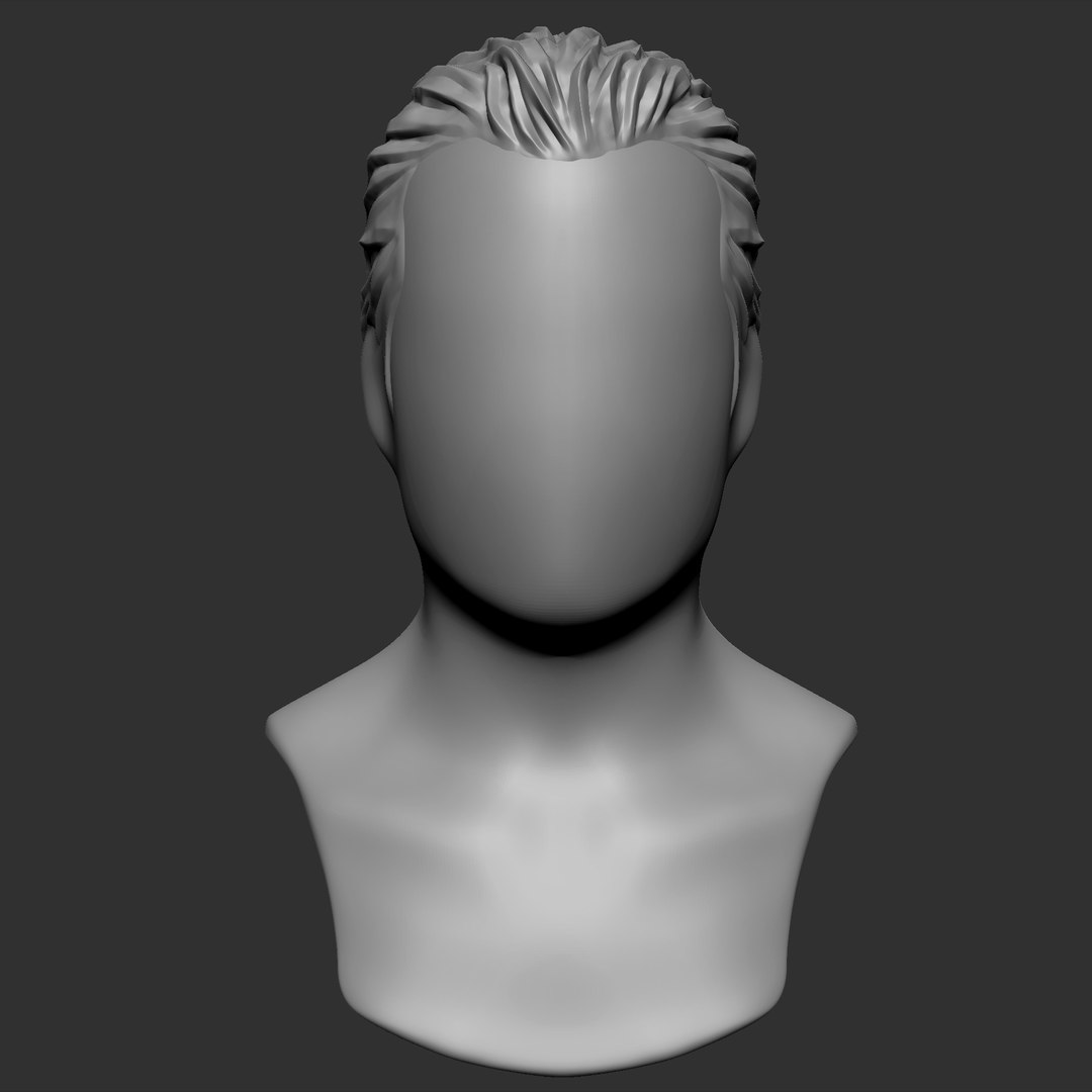 3d Model Man Hairstyle