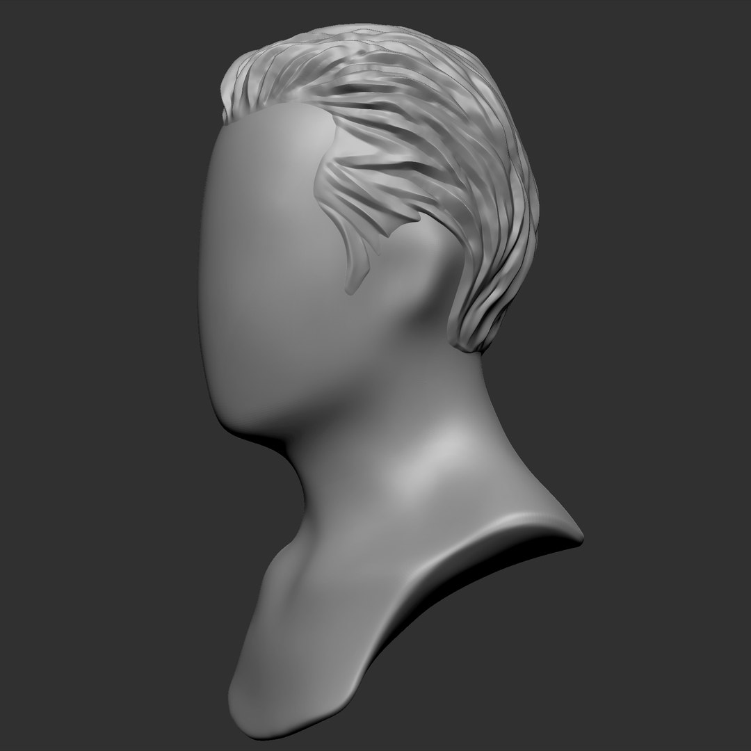 3d Model Man Hairstyle