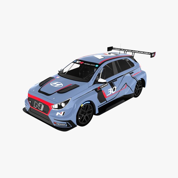 현대 i30 N TCR 3D 모델 - TurboSquid 1335682
