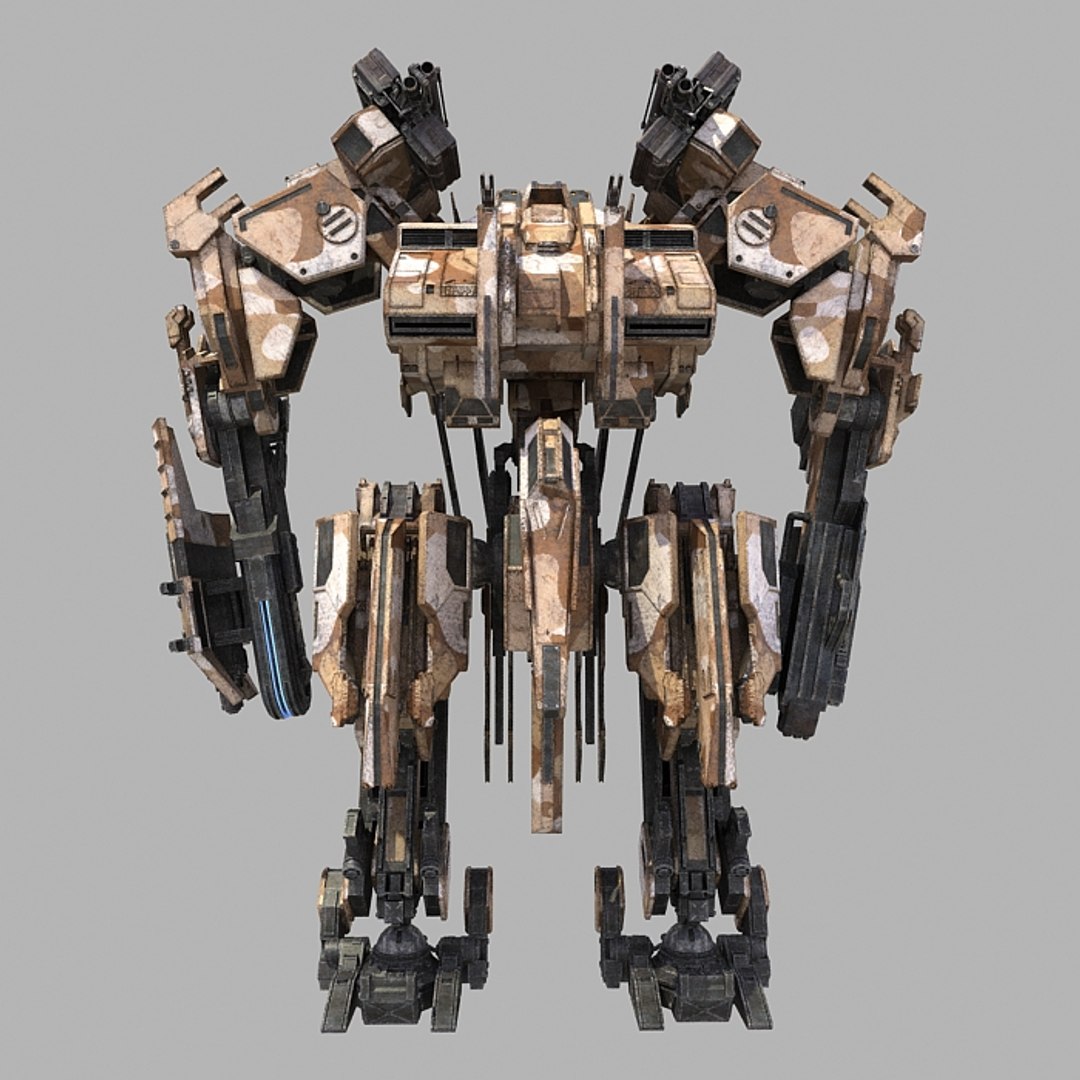 Robot 3d 3ds