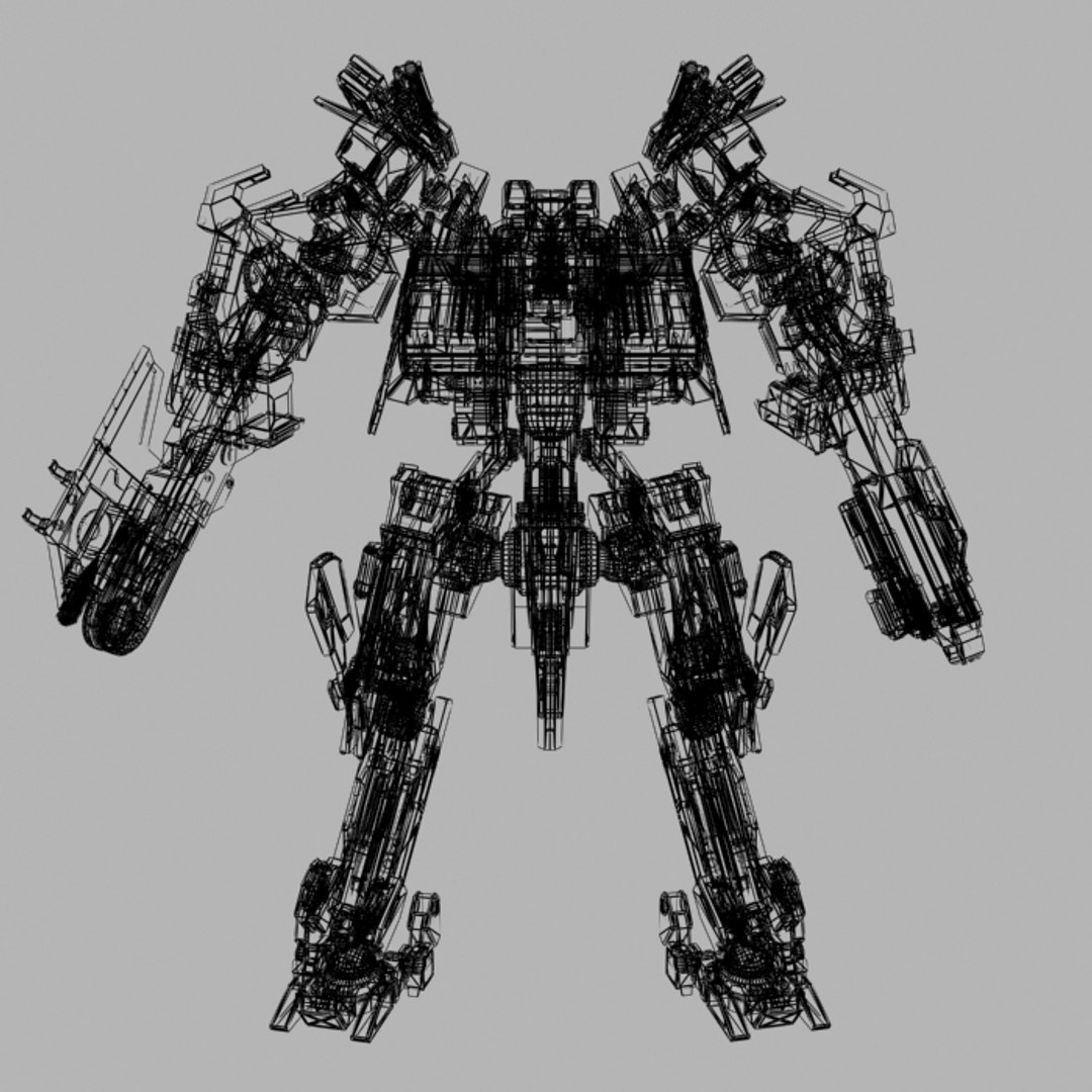 Robot 3d 3ds